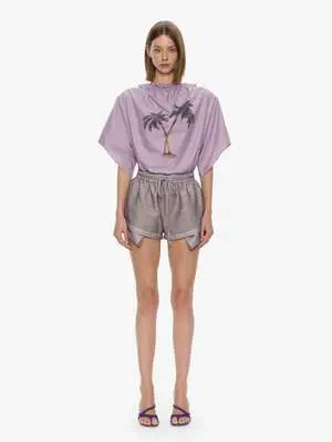 Christopher Esber Archie Runner Short - Purple