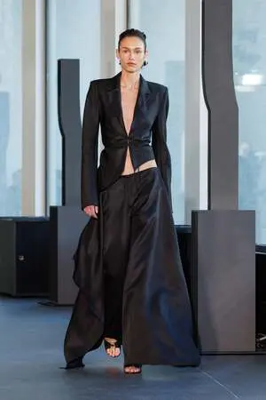 Christopher Esber Released Towel Trouser In Fluid Viscose