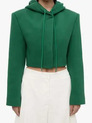 Christopher Esber Noa Cropped Hoodie