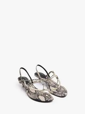 Christopher Esber Molten Micro Heel Sandals