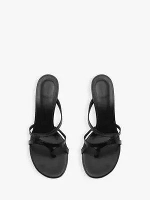 Christopher Esber Calathea Stiletto Heel Sandals - Black