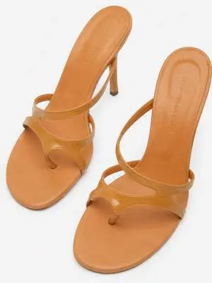 Christopher Esber Calathea Stiletto Heel Sandals - Brown