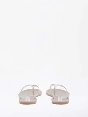 Christopher Esber Transparent Flip Flops - Clear
