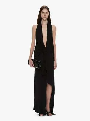 Christopher Esber Spire Cascade Gown - Black