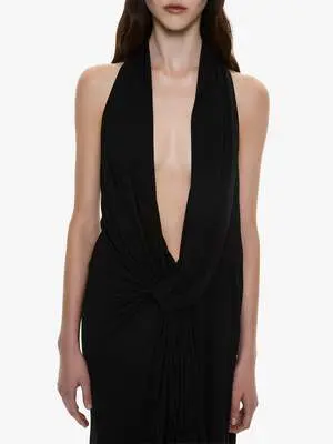 Christopher Esber Spire Cascade Gown - Black