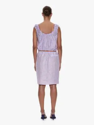 Christopher Esber Light Leak Jacquard Zip Up Top
