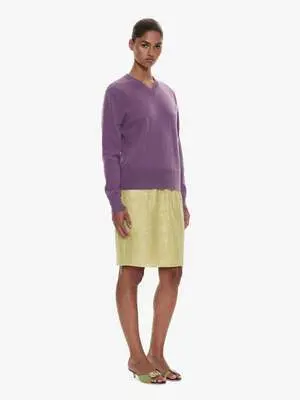 Christopher Esber Light Leak Jacquard Slip Skirt