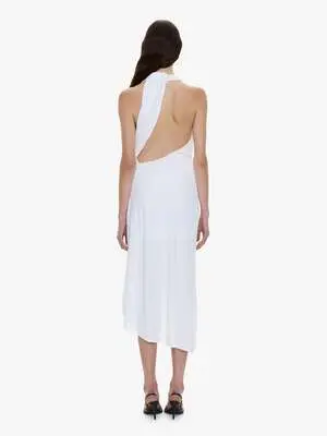 Christopher Esber Spire Cascade Midi Dress - White