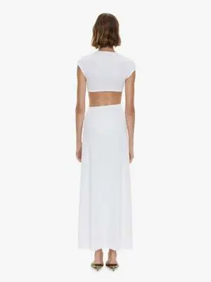 Christopher Esber Droplet Crystal Clasp Tank Dress