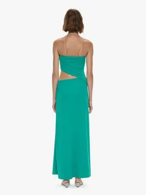Christopher Esber Strapless Dress With Crystal Pendant