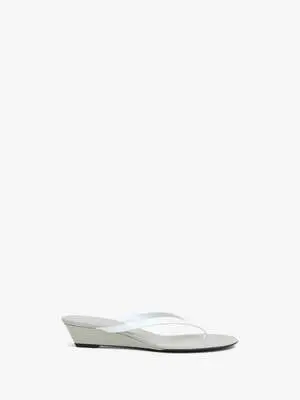 Christopher Esber Scala Wedge Flip Flops - Grey