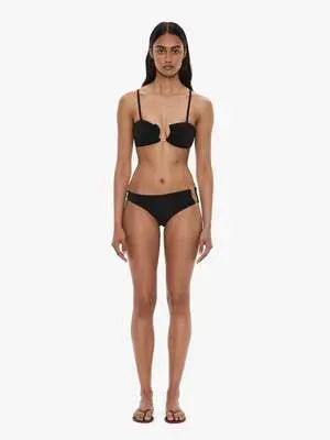 Christopher Esber Ruched Crescent Bandeau Top