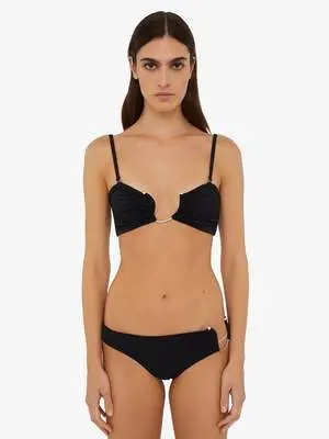 Christopher Esber Ruched Crescent Bandeau Top