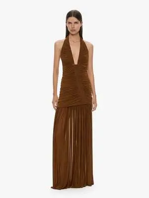 Christopher Esber CHRISTOPHER ESBER Orion Gown Brown