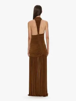 Christopher Esber Orion Gown - Brown
