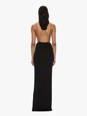 Christopher Esber Sculpted Ruched Maxi Dress
