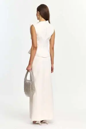 Acler Burbank Maxi Skirt - Pearl