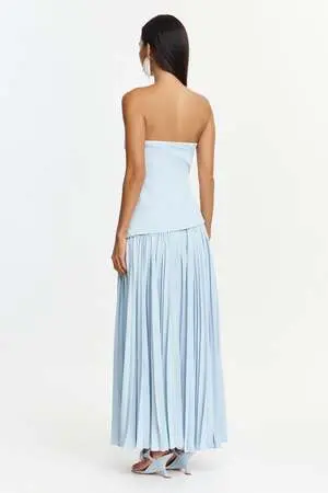 Acler Harden Maxi Dress - Powder Blue