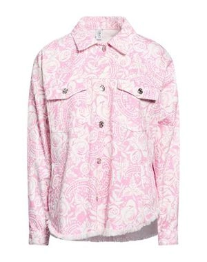 Liu Jo Denim Outerwear Size Lyocell, Cotton - Pink