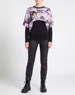 Versace Graphic Print Cropped T-shirt
