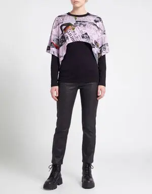 Versace Graphic Print Cropped T-shirt