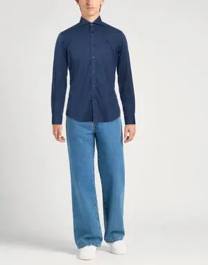 HARMONT & BLAINE Shirt Size Cotton, Elastane