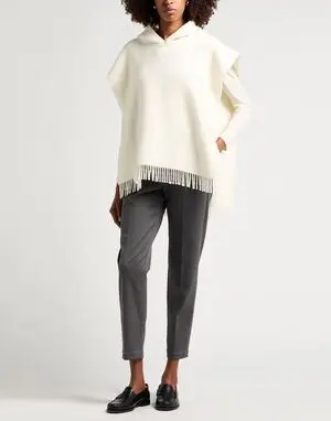 Brunello Cucinelli Cashmere Cape Size Wool, Cashmere