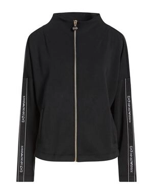 EA7 Sweatshirt Size Polyester, Modal, Elastane - Black