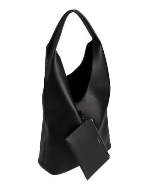 Calvin Klein Handbag Ivory Polyurethane - Black