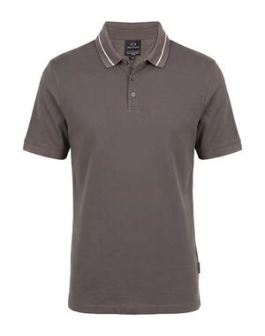 Armani Exchange Polo Shirt Size Cotton, Elastane - Grey