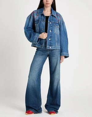 Stella McCartney Denim Outerwear Size Cotton, Polyester, Viscose, Polyurethane Resin