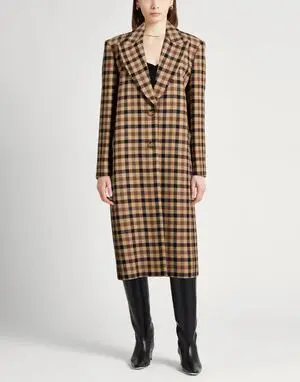 TWINSET Single-breasted Checked Coat