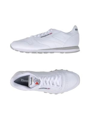 REEBOK Sneakers Size Soft Leather - White