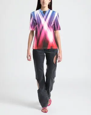 Attico Multicolor Cotton & Elastane T-shirt