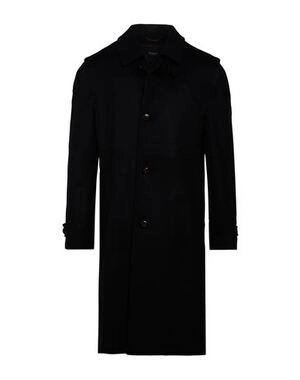 MAXIMILIAN Dark Virgin Wool And Alpaca Wool Single-breasted Coat - Blue