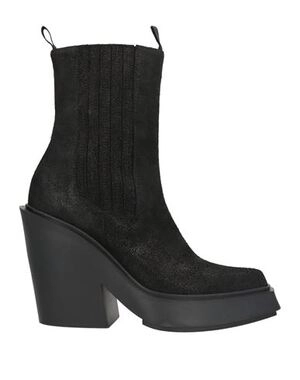 VIC MATIE Ankle Boots Size Leather - Black