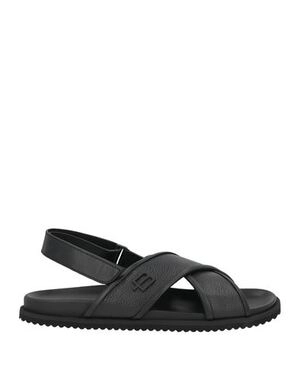 BALDININI Sandals Size Leather, Calfskin - Black