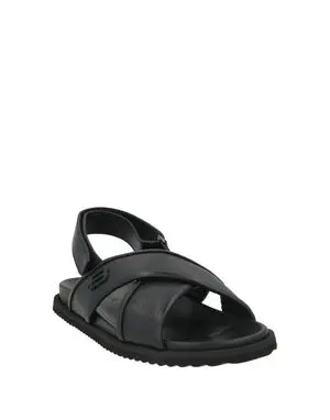 BALDININI Sandals Size Leather, Calfskin