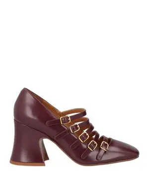 Chloé Pumps Garnet Size Leather
