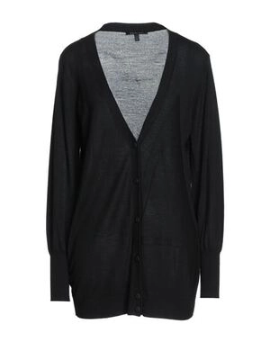 Armani Exchange Cardigan Size Virgin Wool, Wool, Elastane, Polyamide - Black