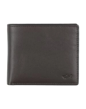 Paul & Shark Wallet Dark Cow Leather - Brown