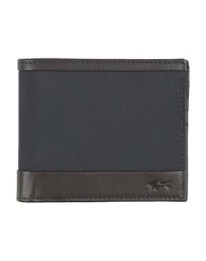 Paul & Shark Wallet Midnight Nylon, Cow Leather - Blue