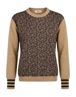 Herno Sweater Light Brown Size Wool, Polyester - Beige