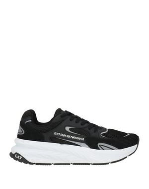 Emporio Armani Sneakers Size Polyester, Polyurethane - Black