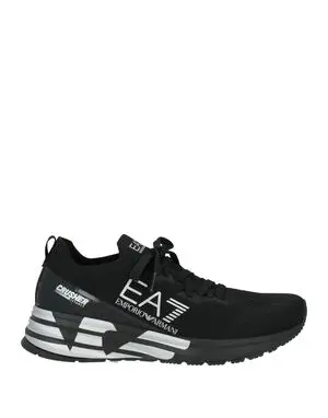 Emporio Armani Sneakers Size Polyester, Thermoplastic Polyurethane