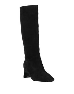 Rag & Bone Chocolate Suede Square Toe Mid Calf Boots