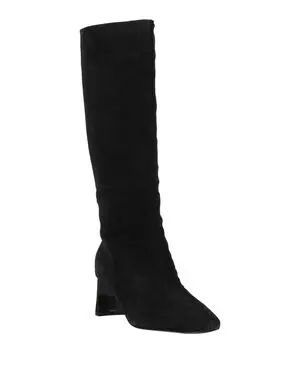 Rag & Bone Chocolate Suede Square Toe Mid Calf Boots