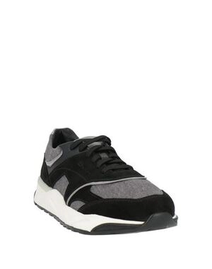 Santoni Sneakers Size Leather, Textile Fibers