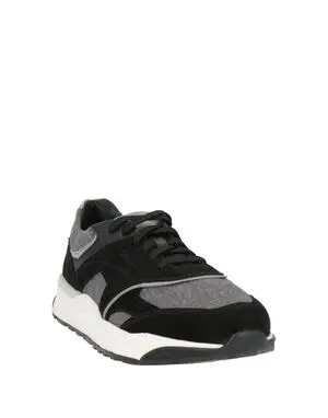 Santoni Sneakers Size Leather, Textile Fibers