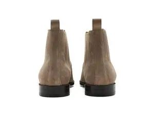 BOSS Tayil Suede Chelsea Boots - Beige
